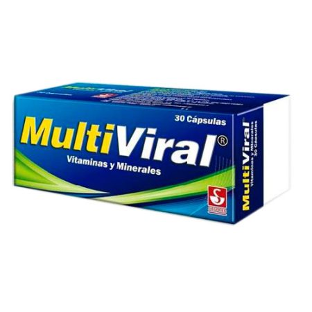 Multivitaminico Multiviral X 30 Cápsulas - Somos Distribución y Salud ...